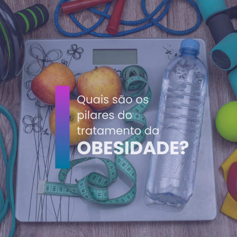 Quais são os pilares do tratamento da obesidade?
